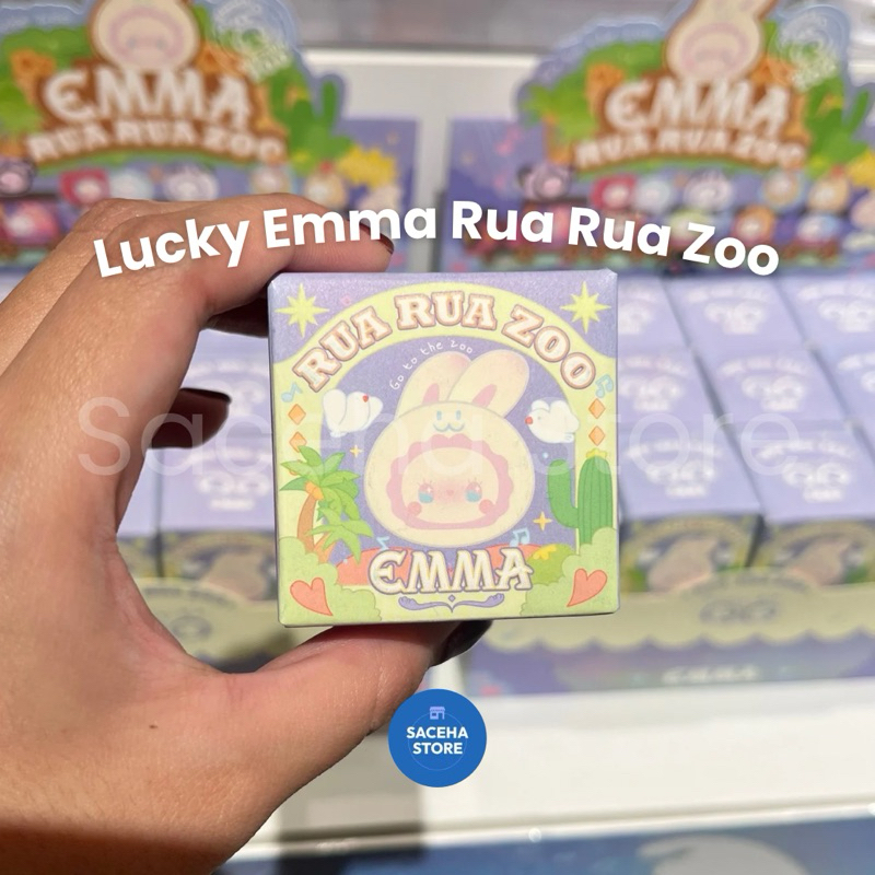 Jual SELECTED Lucky Emma Rua Rua Zoo Series Blind Box Figure Kacang Bean | Shopee Indonesia