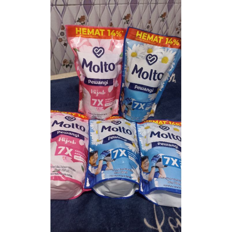 Jual Molto Pewangi Pakaian Soft & Fresh - Active Fresh 780ml | Shopee Indonesia
