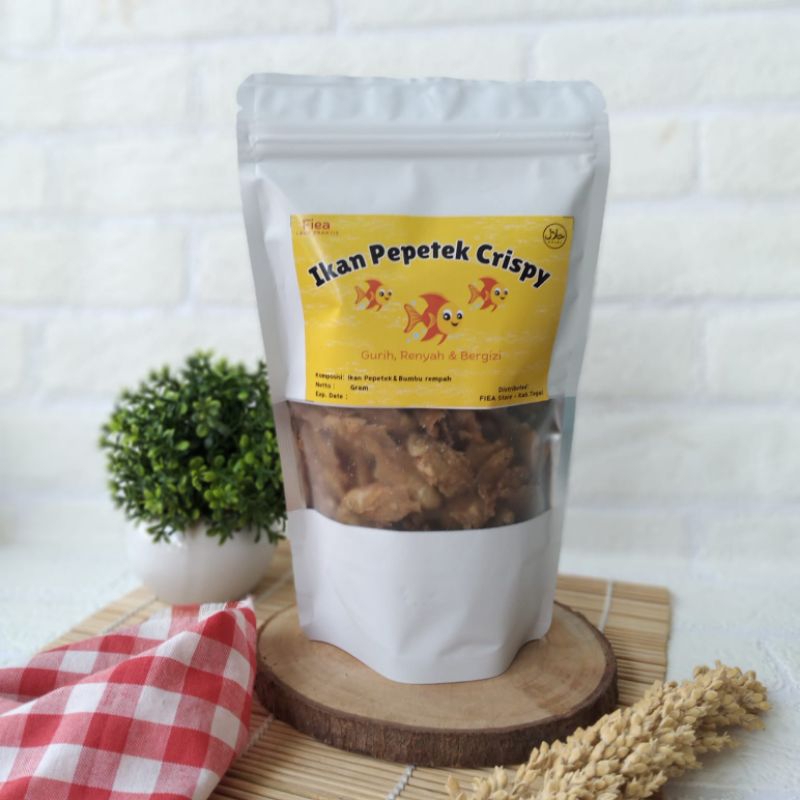 Jual IKAN PEPETEK CRISPY 100 Gram / Lauk Praktis Enak dan Gurih ...
