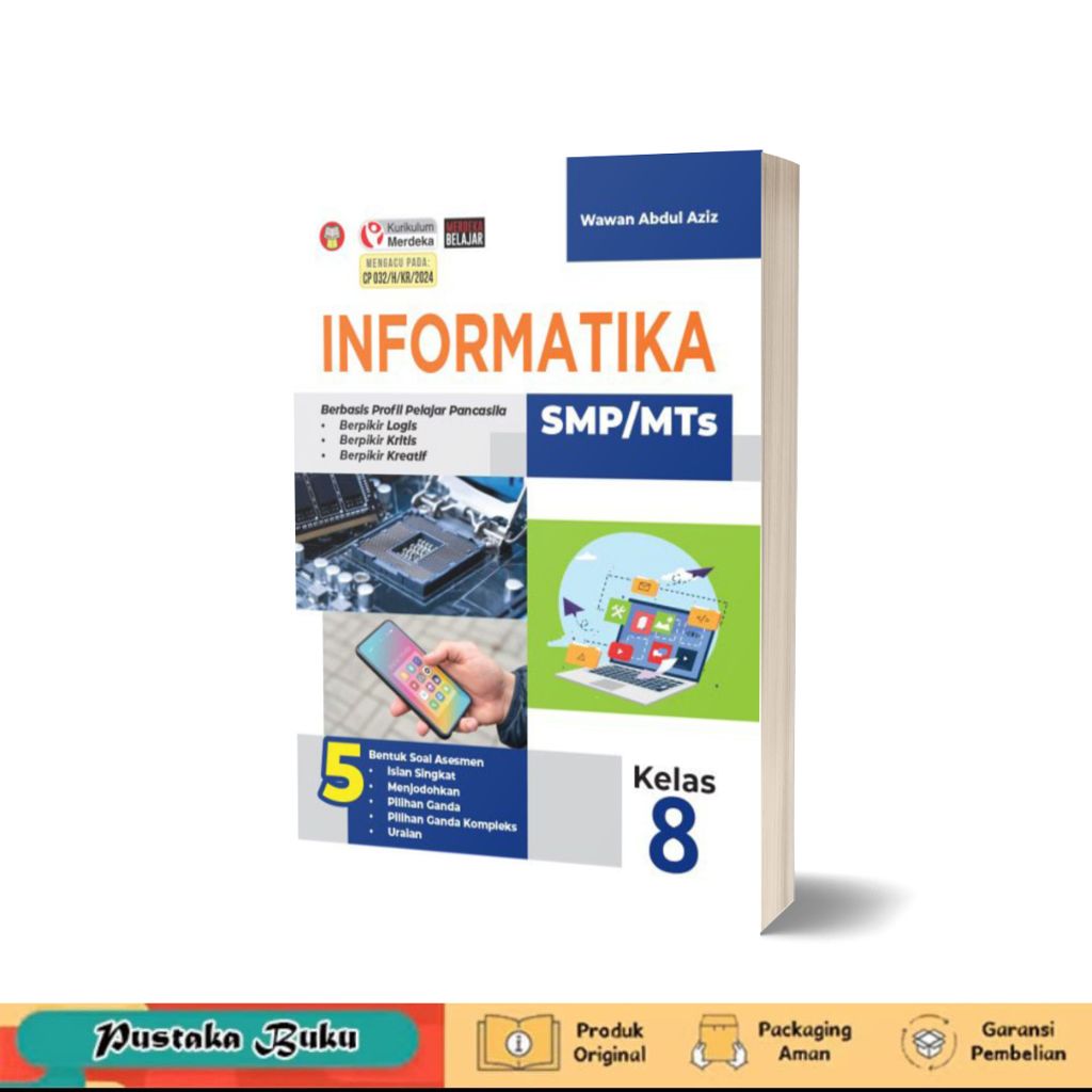 Jual Buku Informatika Untuk SMP/MTs Kelas 8/VIII Kurikulum Merdeka ...