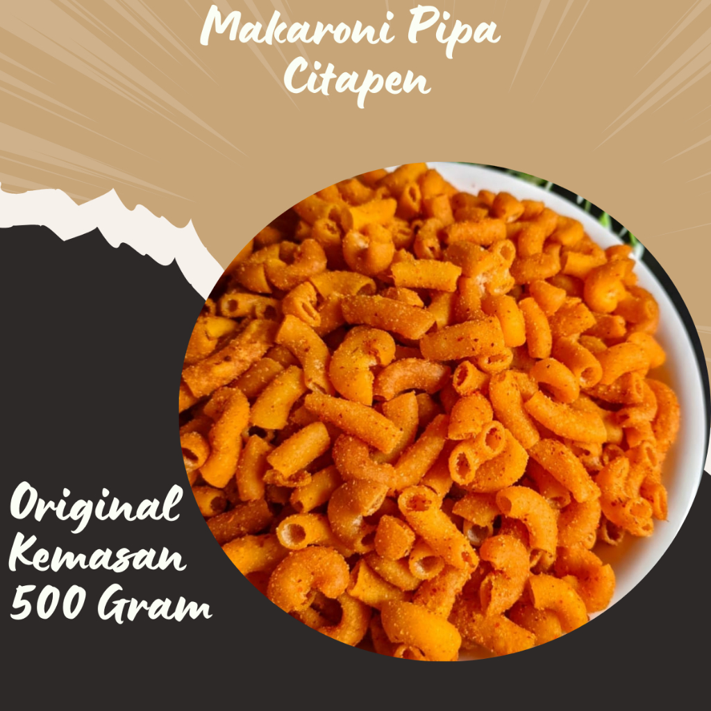 Jual Makaroni Campuran Original Daun Jeruk Kemasan 500 Gram Mang Ade ...