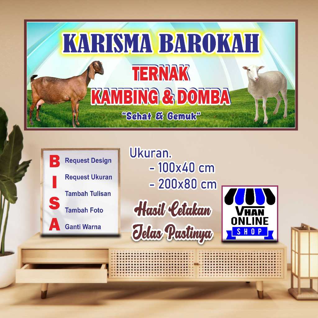 Jual Cetak Spanduk Banner Ternak Kambing Atau Domba Untuk Kurban ...