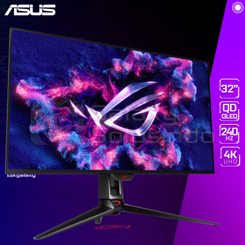Jual ASUS ROG Swift PG32UCDM 32 Inch OLED 4K 240Hz Gaming Monitor | Shopee Indonesia