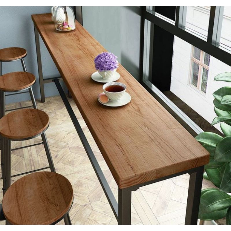 Jual TOP DAUN MEJA BALKON JATI SOLID TEBAL 3 CM | Shopee Indonesia