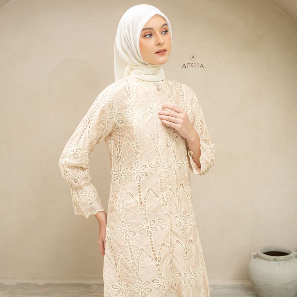 Jual Afsha Ayara Collection - Tunik Wanita Kondangan Mewah | Shopee Indonesia