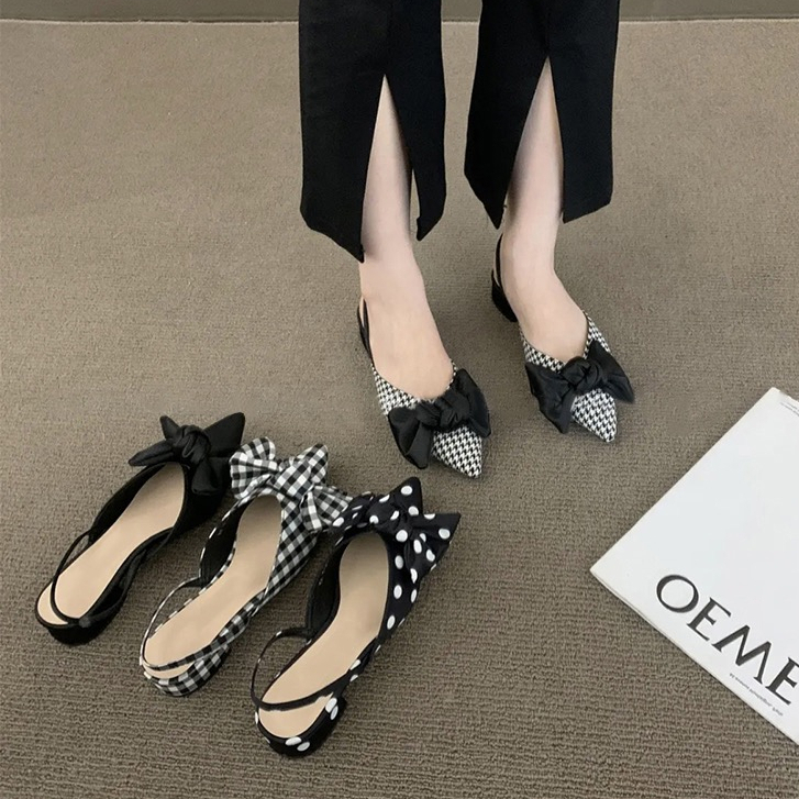 Jual Korean Luxury Pattern Flatshoes / Sepatu Flat Wanita 5385 (Size:35 ...