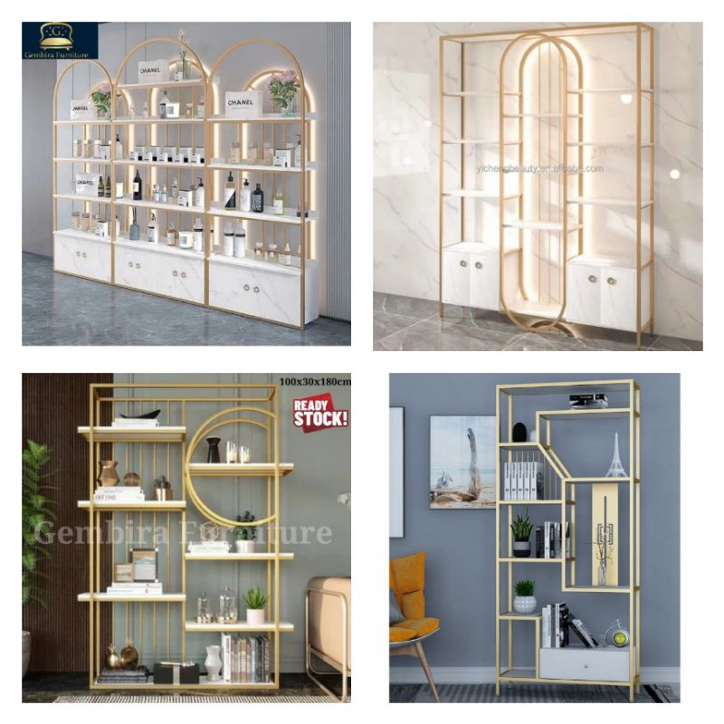 Jual rak display toko store branding tas make up parfum skin care ...