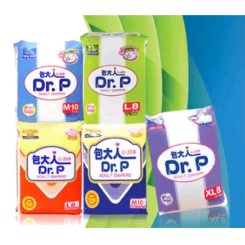 Jual (PROMO PAKET 3BALL) DR.P POPOK DEWASA tipe perekat M10 L8 XL8 ...