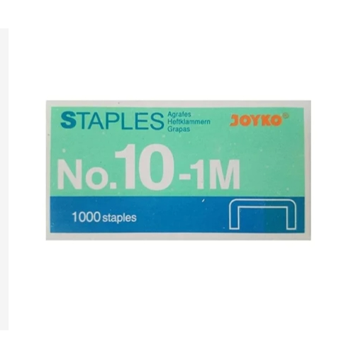 Jual Isi Staples Stapler JOYKO no.10-1M Murah Isian Hekter HD10 ...