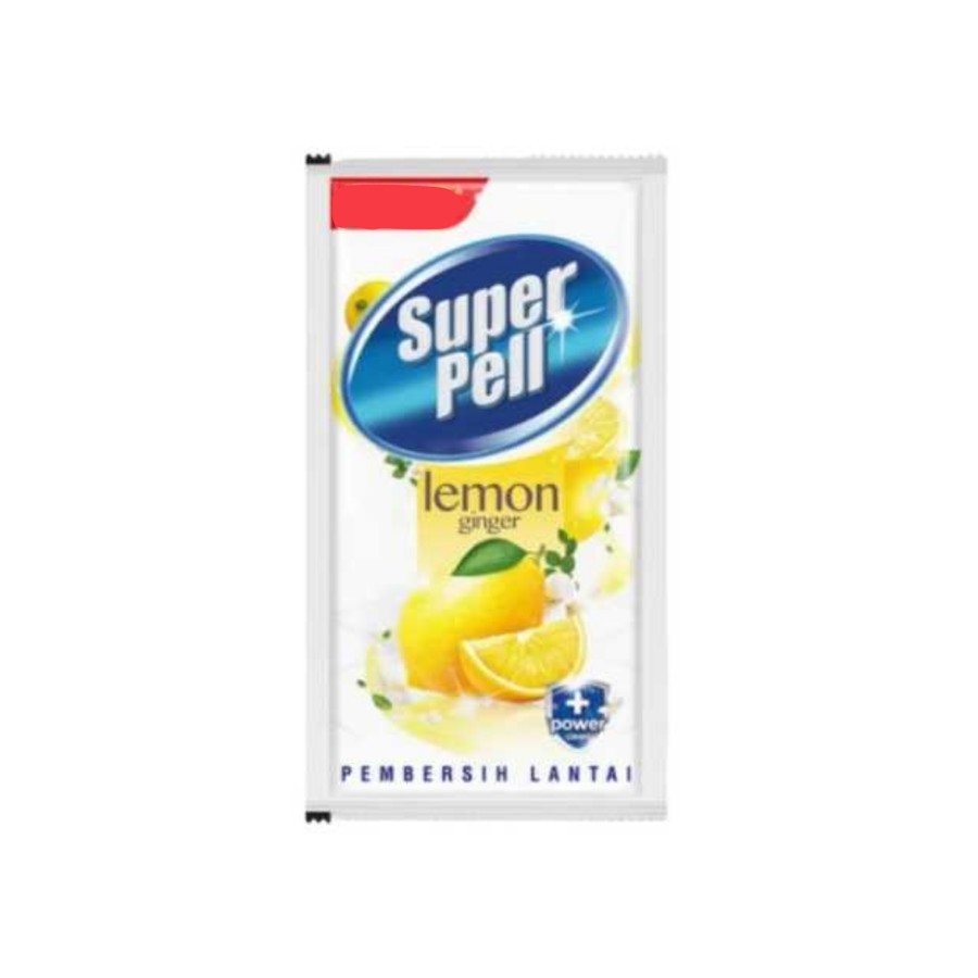 Jual Super Pell Pembersih Lantai Lemon Sachet 20 ml | Shopee Indonesia