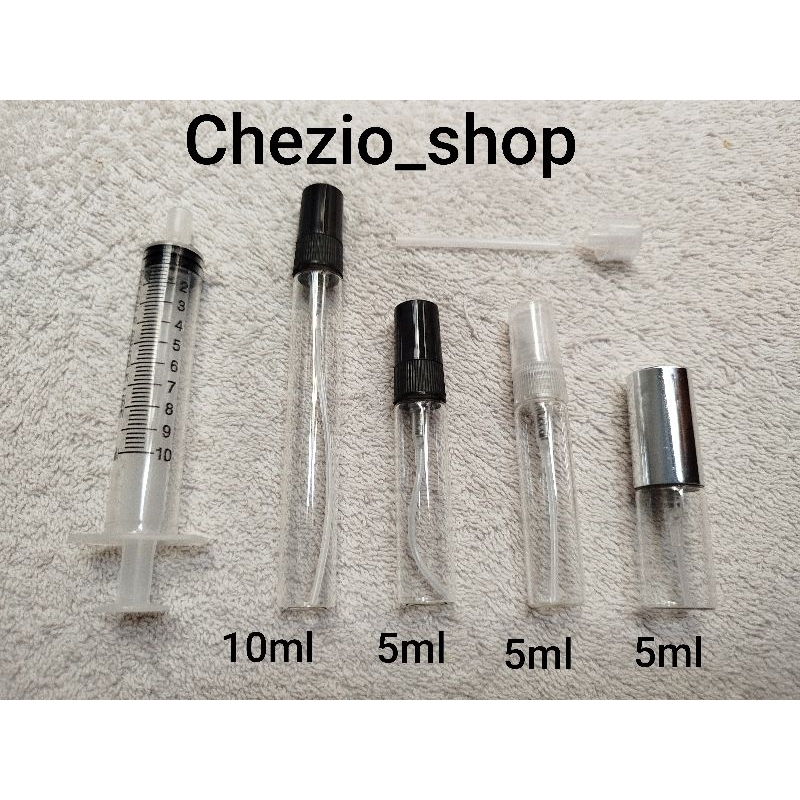 Jual Botol Spray Kaca / Botol Kaca Vial Decant Parfum / Botol Parfum ...