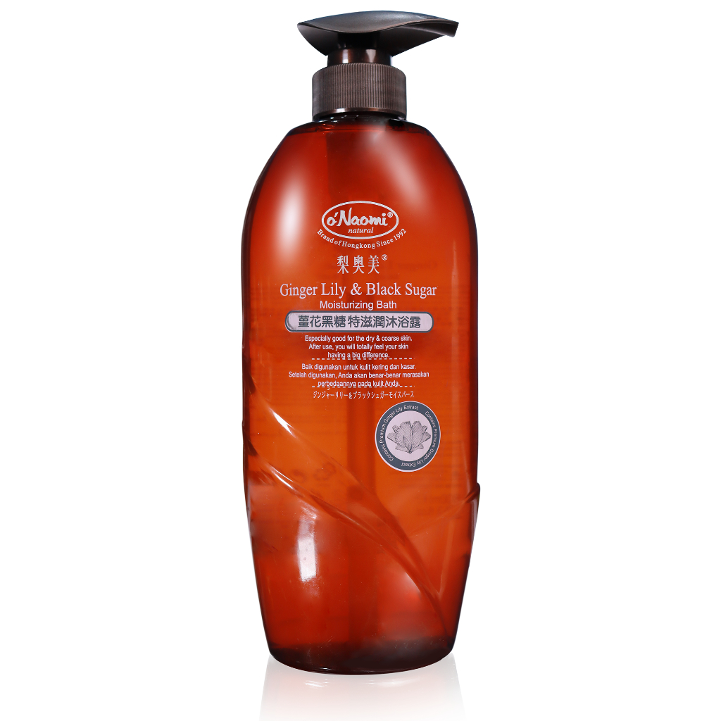 Jual o’Naomi Ginger Lily & Black Sugar Moisturizing Bath Body Wash 800 ...
