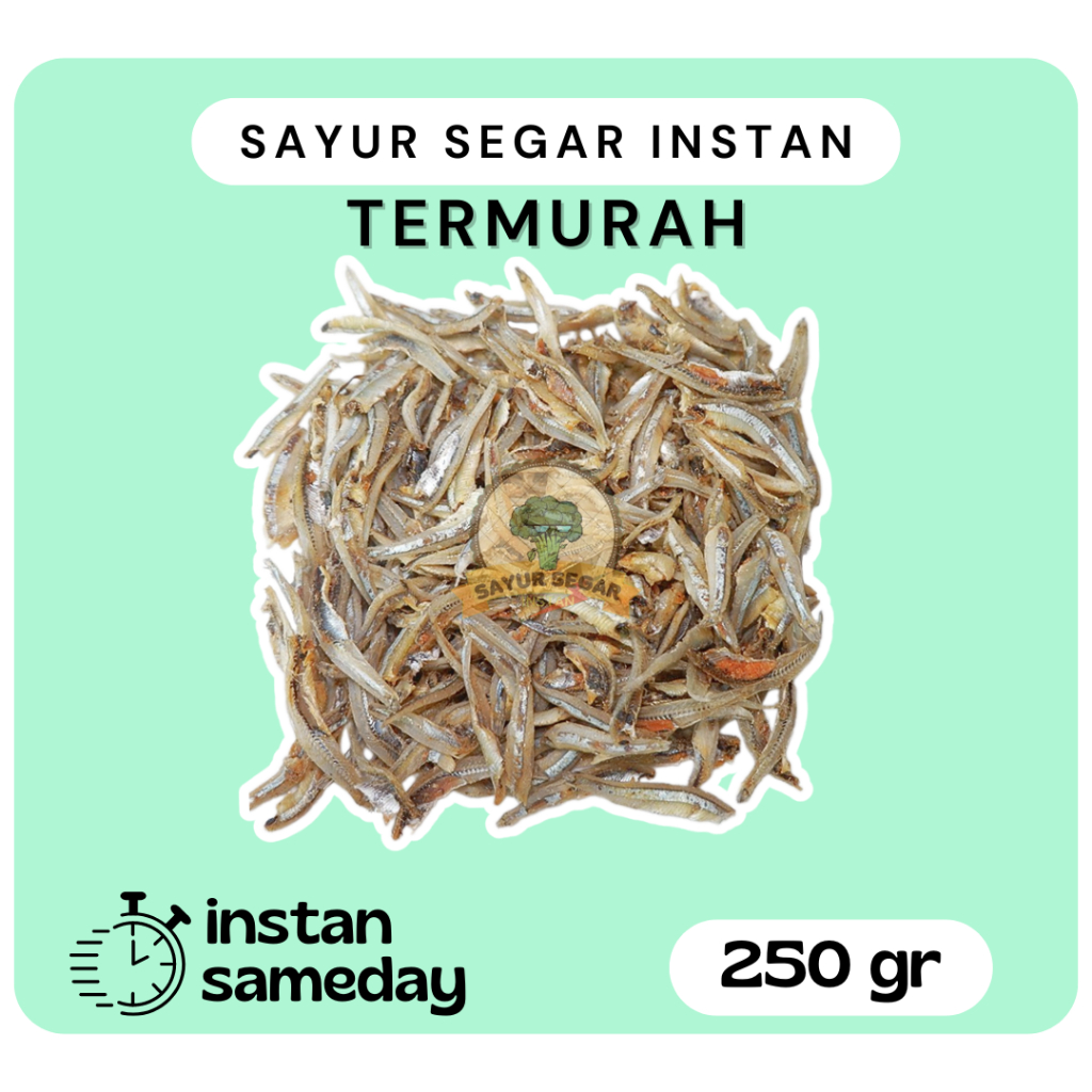 Jual Teri Jengki / Ikan Asin Teri Jengki Belah | Shopee Indonesia