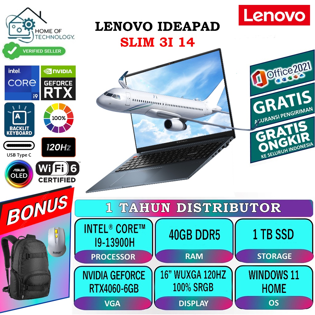 Jual Asus Vivobook Pro 16 K660V Intel Core I9 13900H Ram 40GB 1TB ...