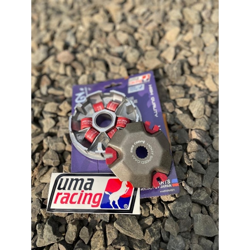 Jual RUMA ROLLER PULLEY CVT SET MIO FINO NOUVO UMA RACING | Shopee ...