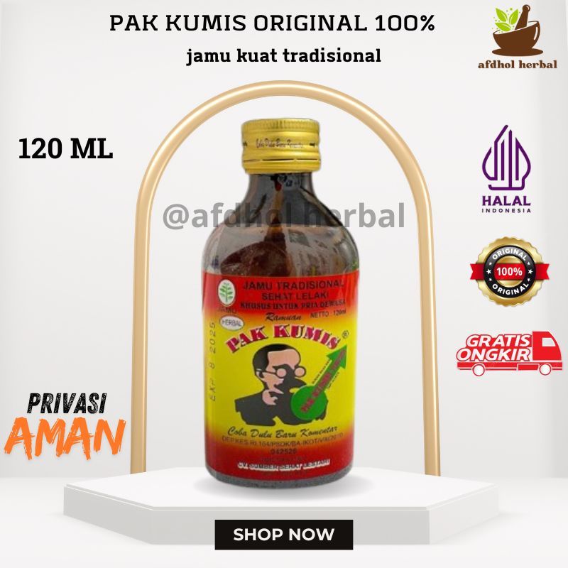 Jual jamu pak kumis kuat herbal tradisional original | Shopee Indonesia