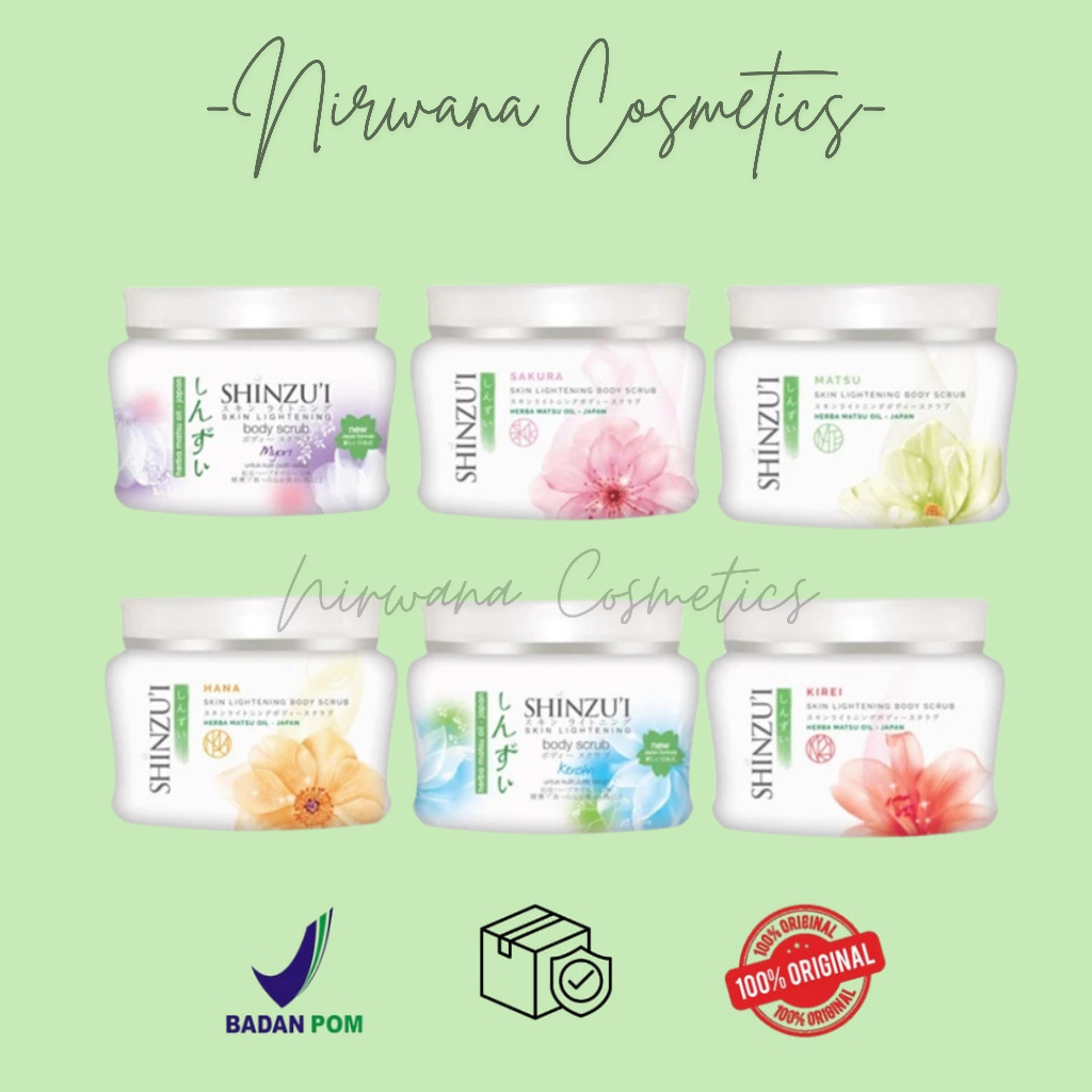Jual Shinzu'i Body Scrub 110gr | Shopee Indonesia