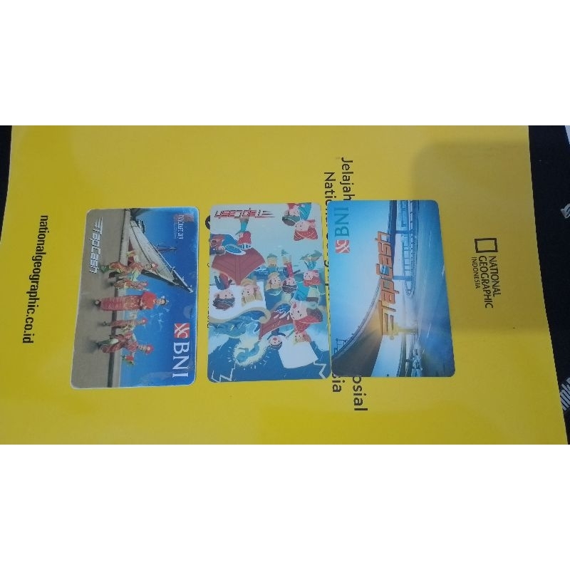 Jual TapCash BNI Emoney Edisi Jaklingko Preloved | Shopee Indonesia