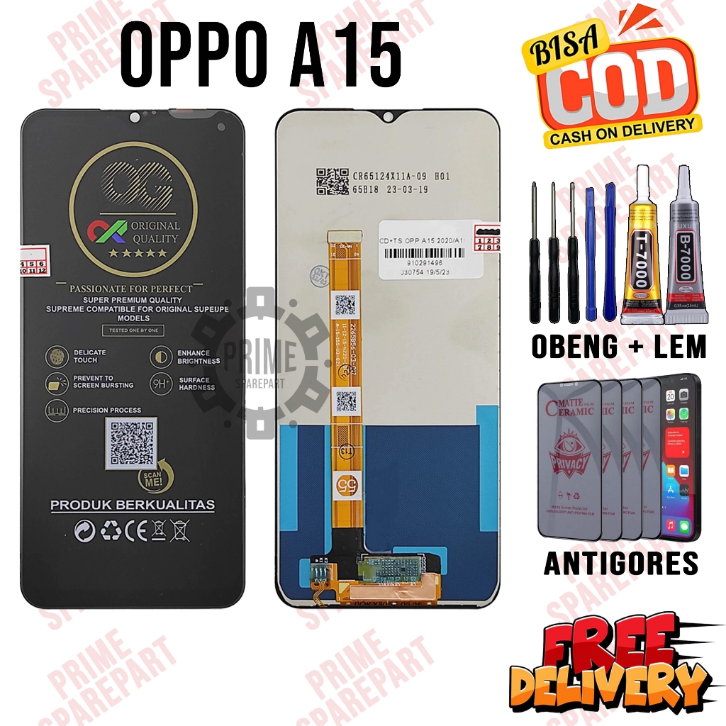 Jual Lcd OPPO A15 Original Oem Lcd Touchscreen OPPO A15 Fullset ...
