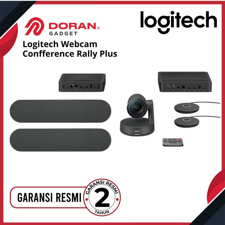 Jual Logitech Rally Plus System Ultra-HD Video Conference - Original ...