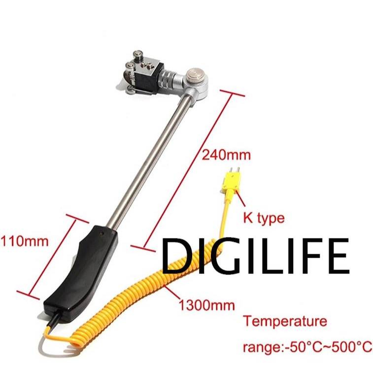 Jual K Type Roller Surface Probe Thermocouple WRNM202 Bearing Roll ...