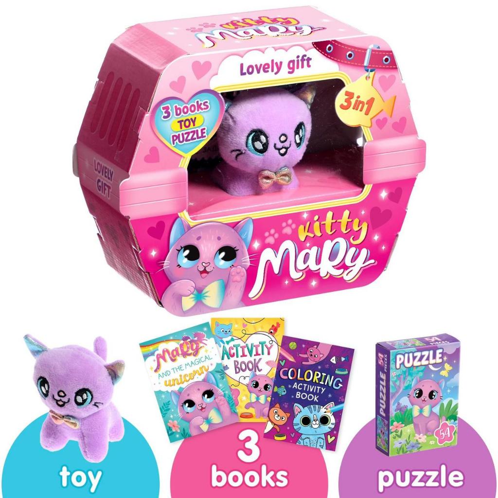 Jual Lovely Gift set Kitty Mary 3 in 1 Puzzle - Boneka - 3 Buku ...