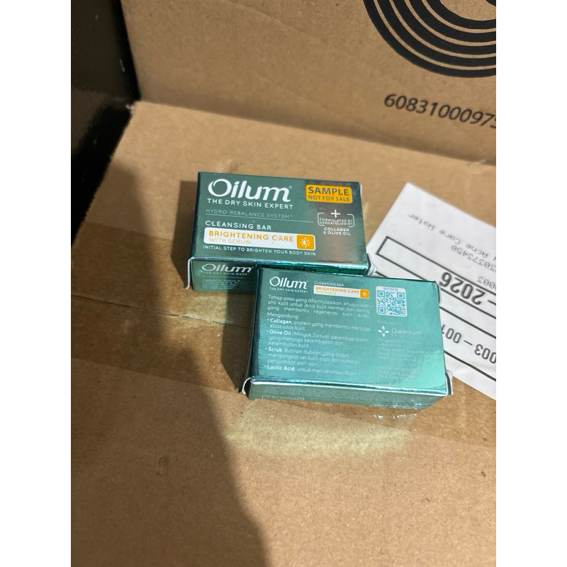Jual Oilum Cleansing Bar Brightening Care 20gr | Shopee Indonesia
