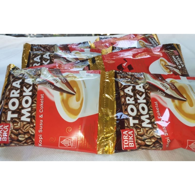 Jual Tora Moka perpaduan kopi, susu dan coklat 1rcg 10pcs | Shopee ...