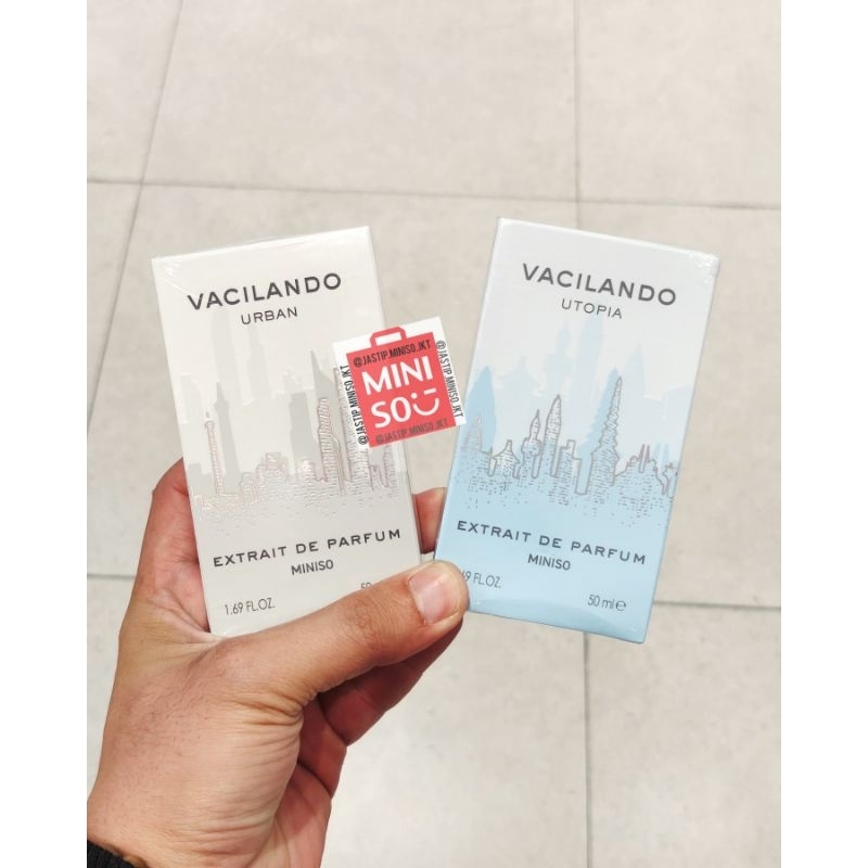 Jual MINISO PARFUM EDP VACILANDO URBAN / UTOPIA (50ml) | Shopee Indonesia