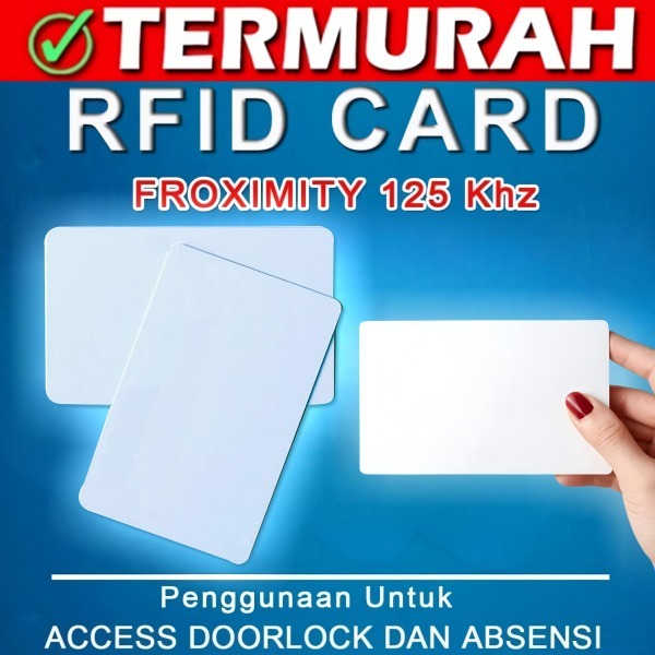 Jual Kartu Berlubang RFID Proximity 125 Khz Card RFID Tag | Shopee ...