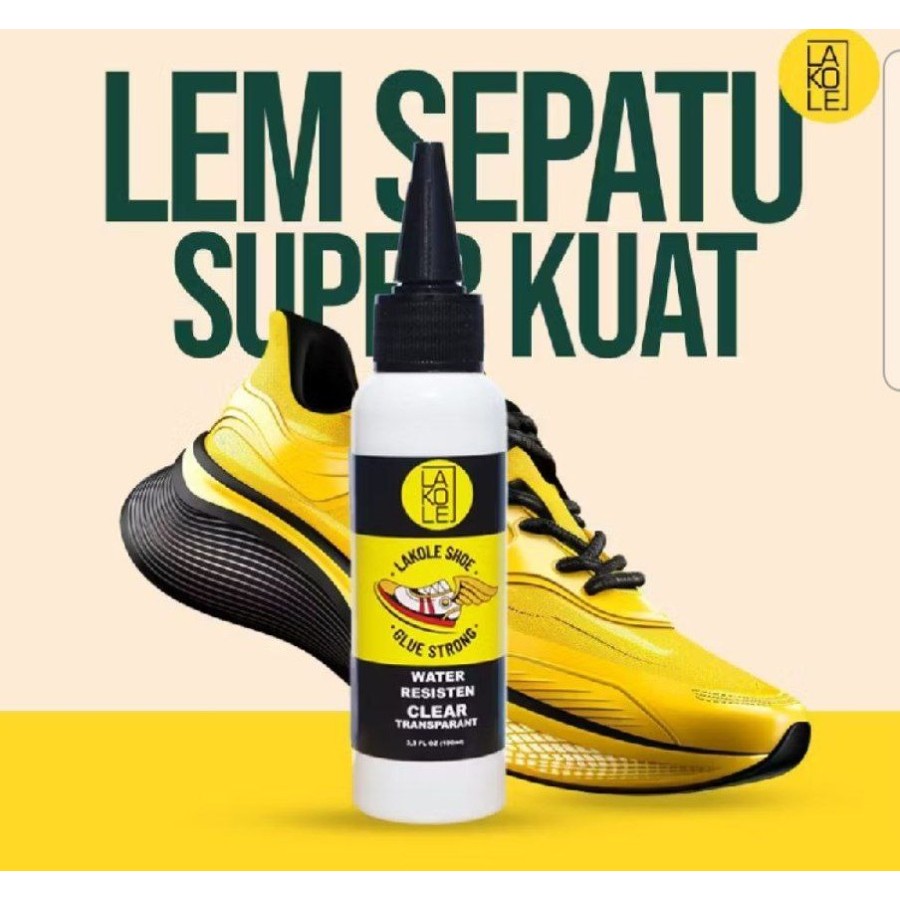 Jual Lem original pabrik lem sepatu super kuat lakole | Shopee Indonesia