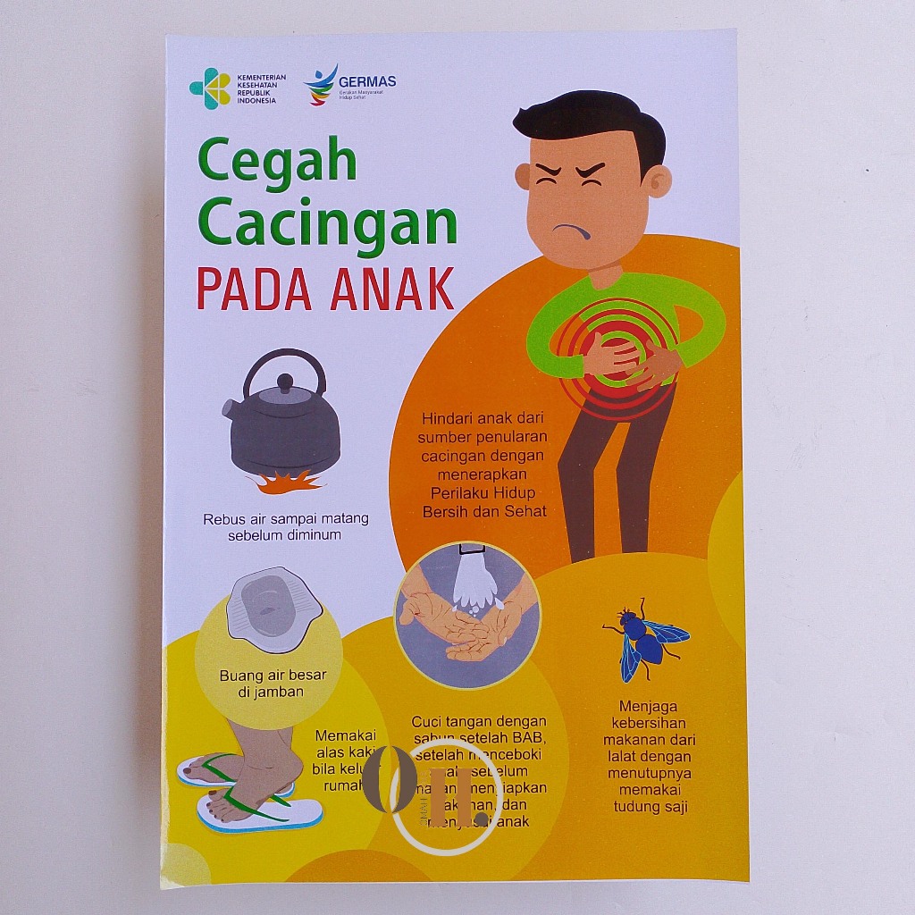 Jual Poster Cegah Cacingan Pada Anak - Poster Kesehatan | Shopee Indonesia