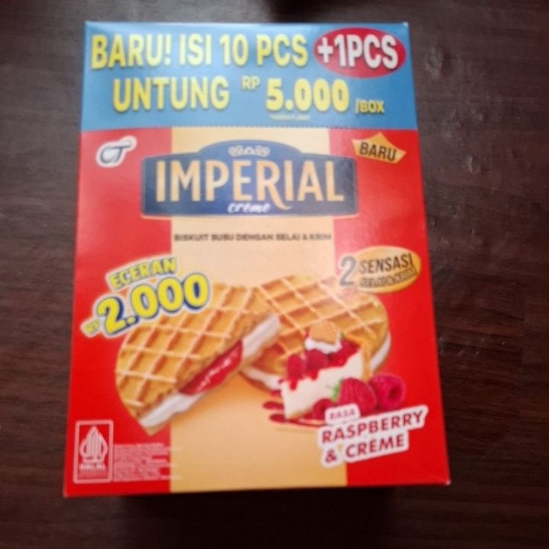 Jual IMPERIAL CREME BISKUIT ORANG TUA 12 bks@ 27gr | Shopee Indonesia