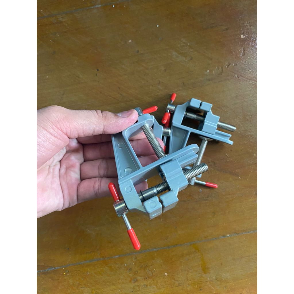 Jual Catok Ragum Mini Alat Penjepit Kayu Klem Catok meja Clamp vise ...