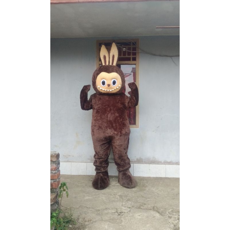 Jual Kostum badut Boneka Labubu Viral//Kostum badut murah Bebas request ...