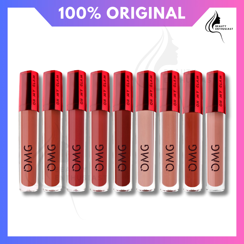 Jual OMG Matte Kiss Lip Cream Series 3,5g (All Variant) | Shopee Indonesia