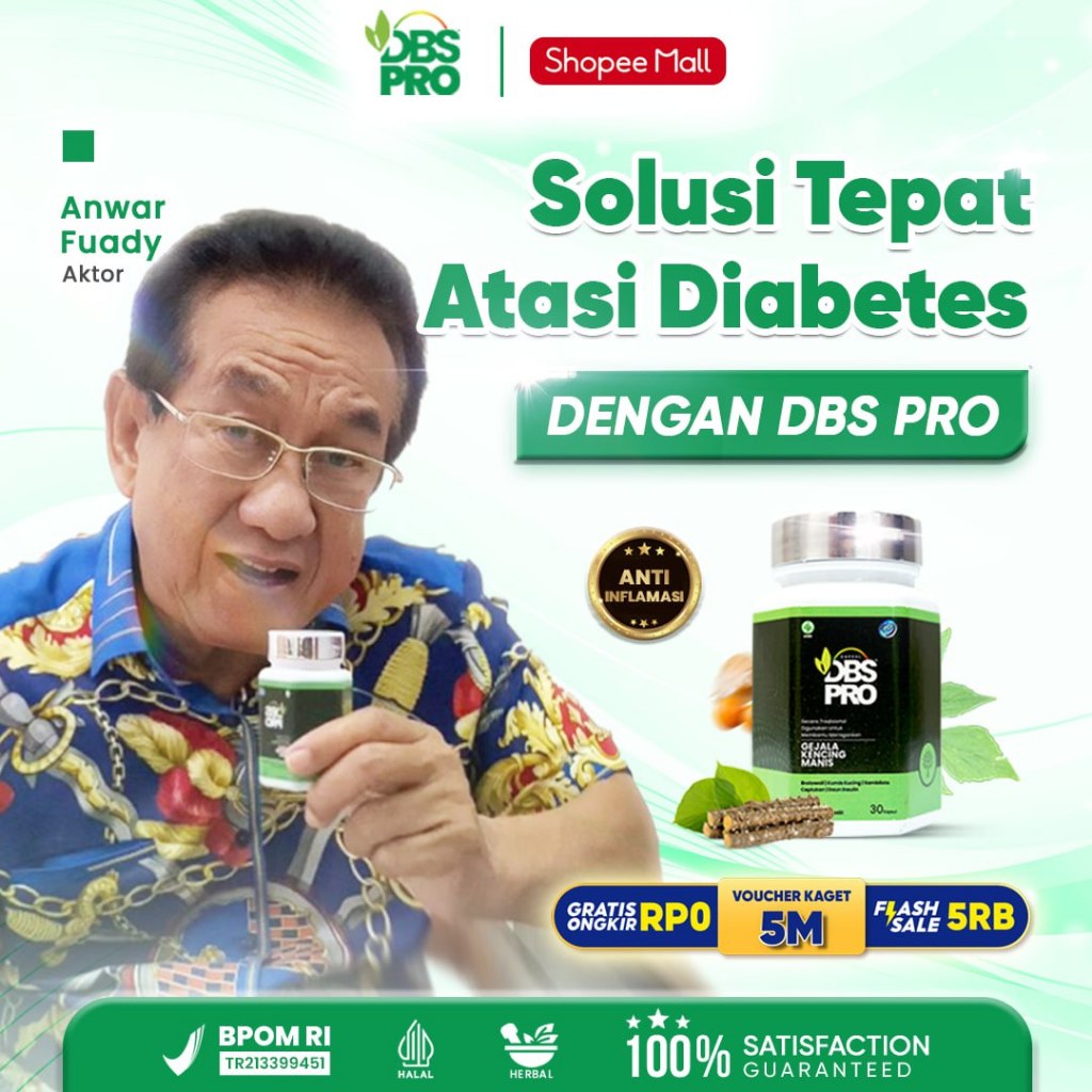 Jual Dbs Pro Obat Diabetes Herbal Yang Mampu Menurunkan Gula Darah ...