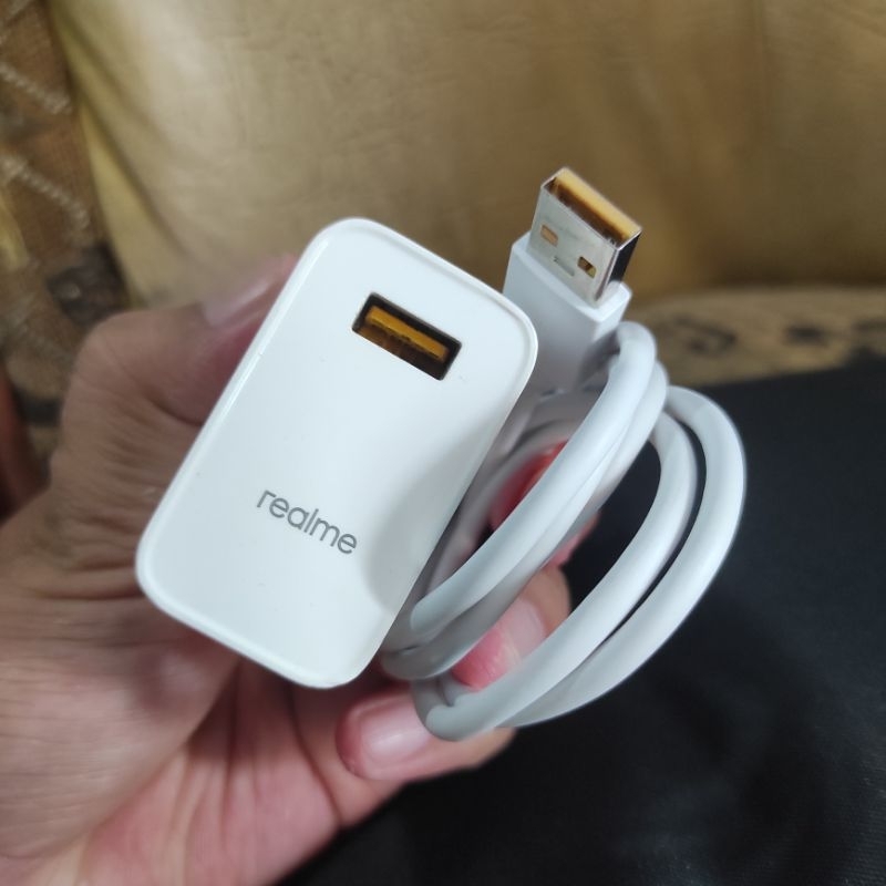 Jual charger realme 30 watt Dart / VOOC original copotan ( second / bekas ) | Shopee Indonesia