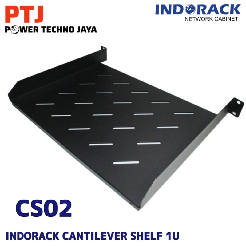 Jual CS02 TATAKAN RACK SERVER INDORACK CANTILEVER SHELF 1U DEPTH 350MM ...