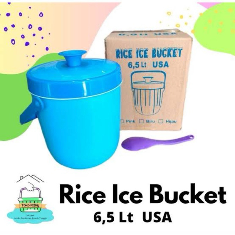 Jual RICE ICE BUCKET USA UKURAN 6,5 LITER | Shopee Indonesia