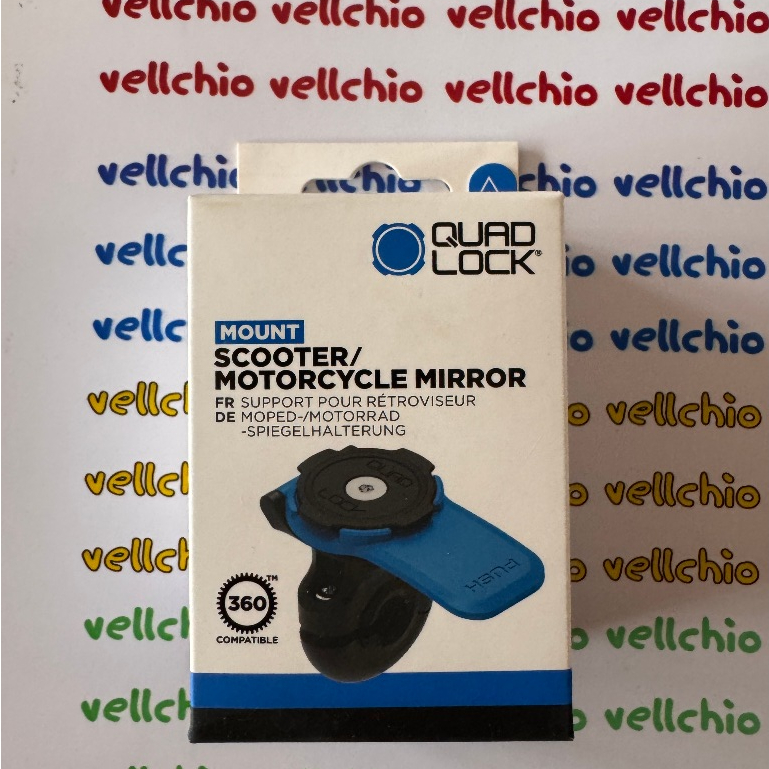 Jual Quad Lock motor vespa / scooter / spion mount handphone | Shopee ...