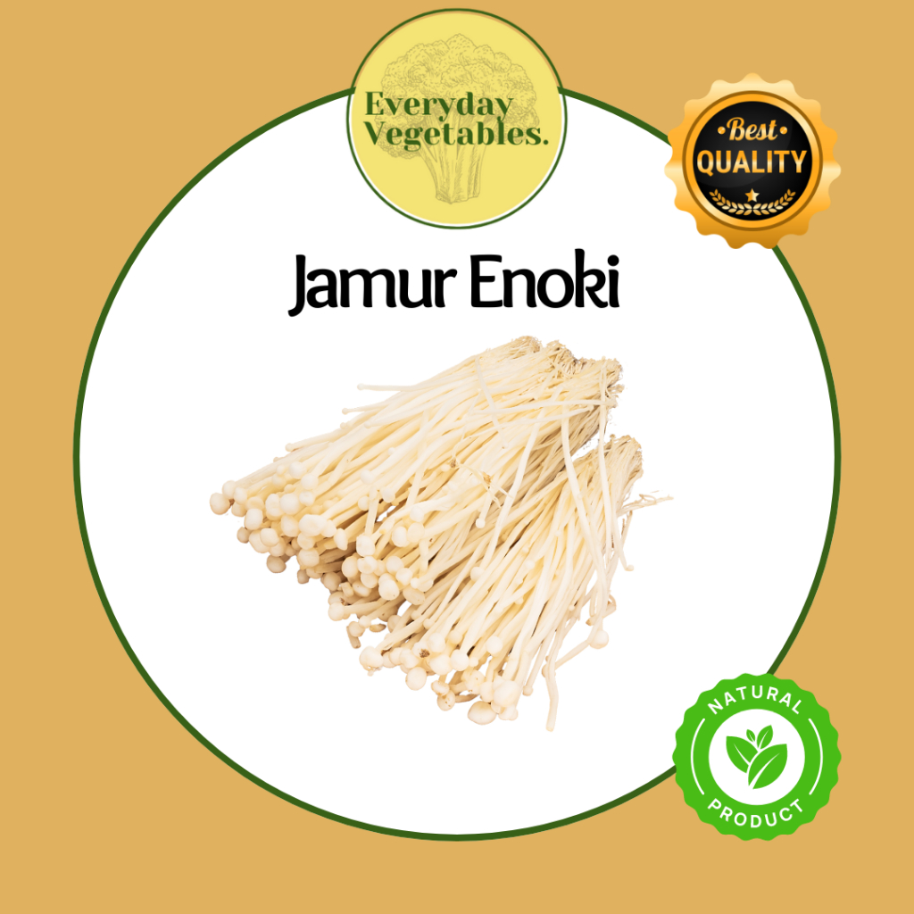 Jual Jamur Enoki China / Enoki Mushroom China per Box @50 Pack | Shopee ...