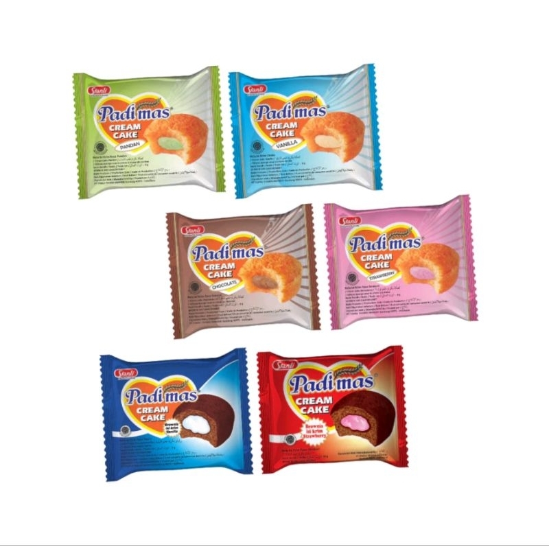 Jual PADI MAS CREAM CAKE 1PAK ISI 10PCS | Shopee Indonesia