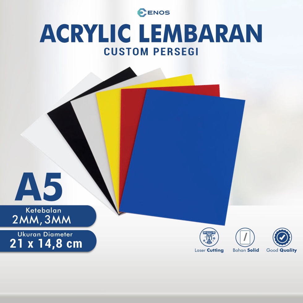 Jual Banting harga AKRILIK A5 WARNA TEBAL 2MM 3MM ACRYLIC LEMBARAN ...