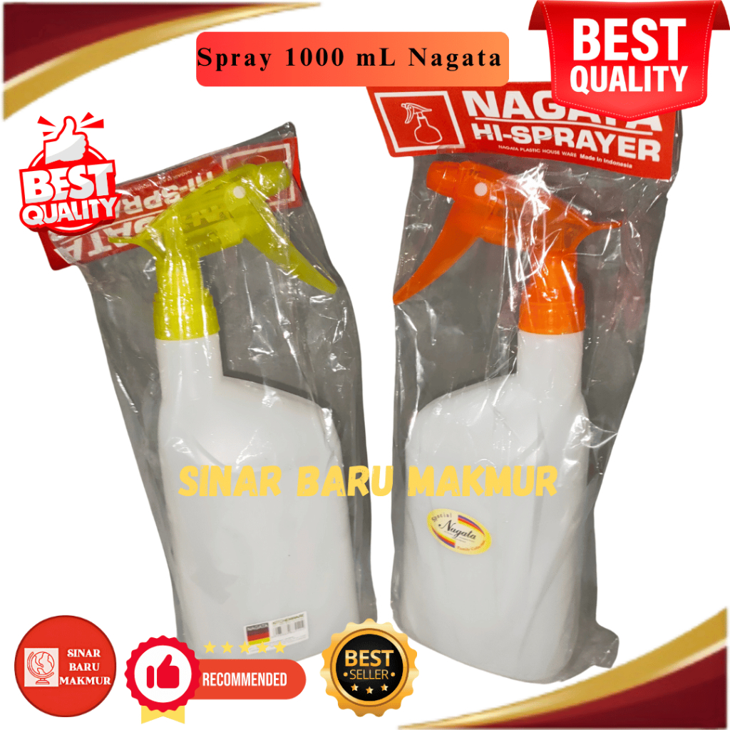 Jual Botol sprayer / spray / semprotan serbaguna 1000 ml Nagata / Botol ...