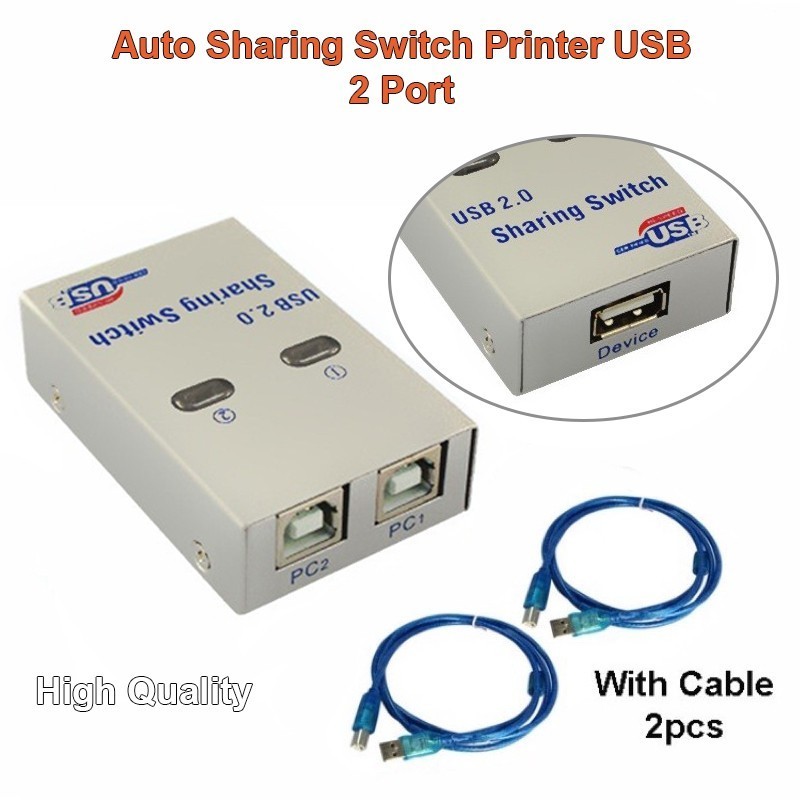 Jual Auto Switch Printer USB 2 Port | Shopee Indonesia