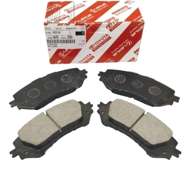 Jual 04465- 0D150 Brake Pad Yaris Lele Heykers Vios Limo Gen 3 / Kampas ...