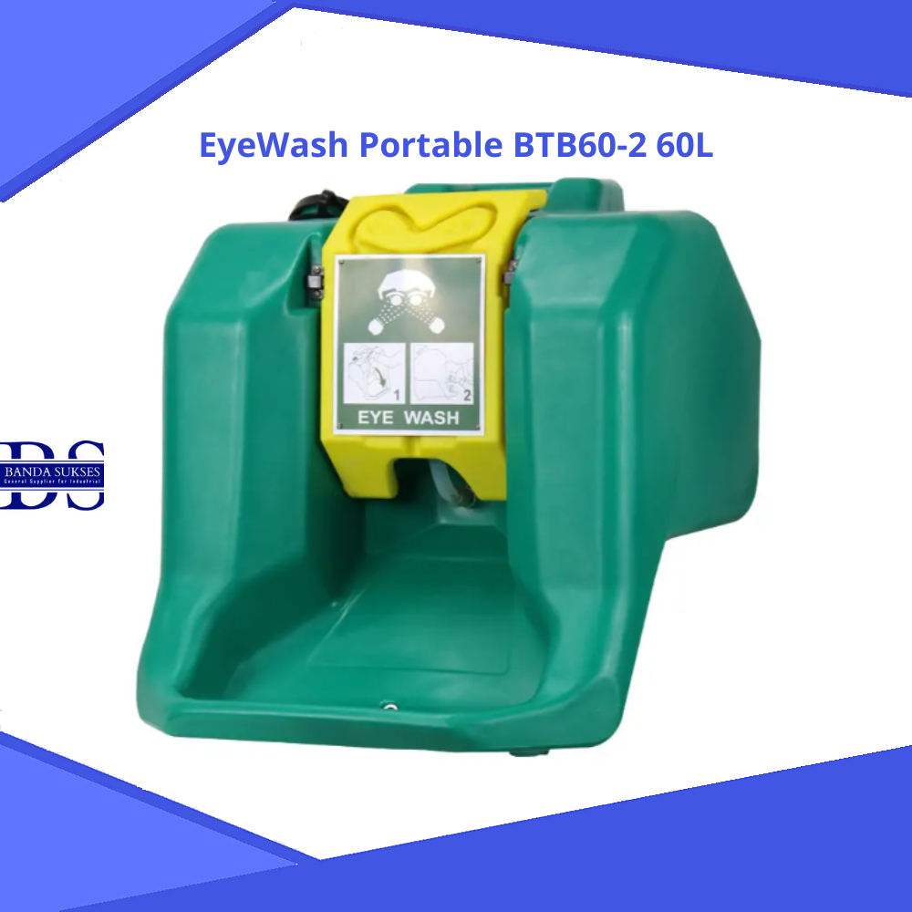 Jual Portable Eyewash Station BTB60-2 60L Wadah Pencuci Mata Emergency ...