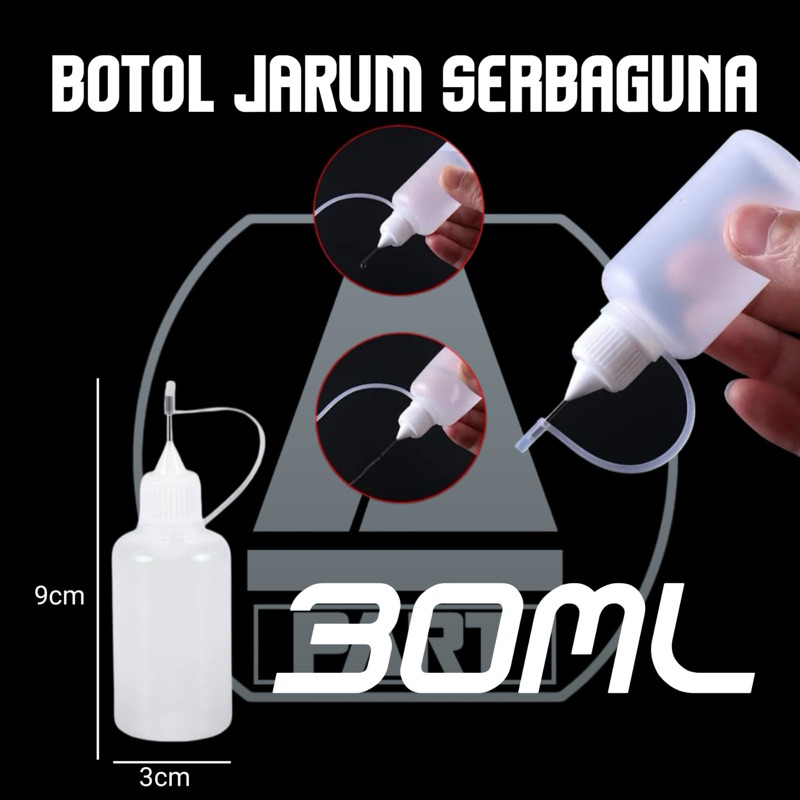 Jual BOTOL JARUM SERBAGUNA 30ML | Shopee Indonesia