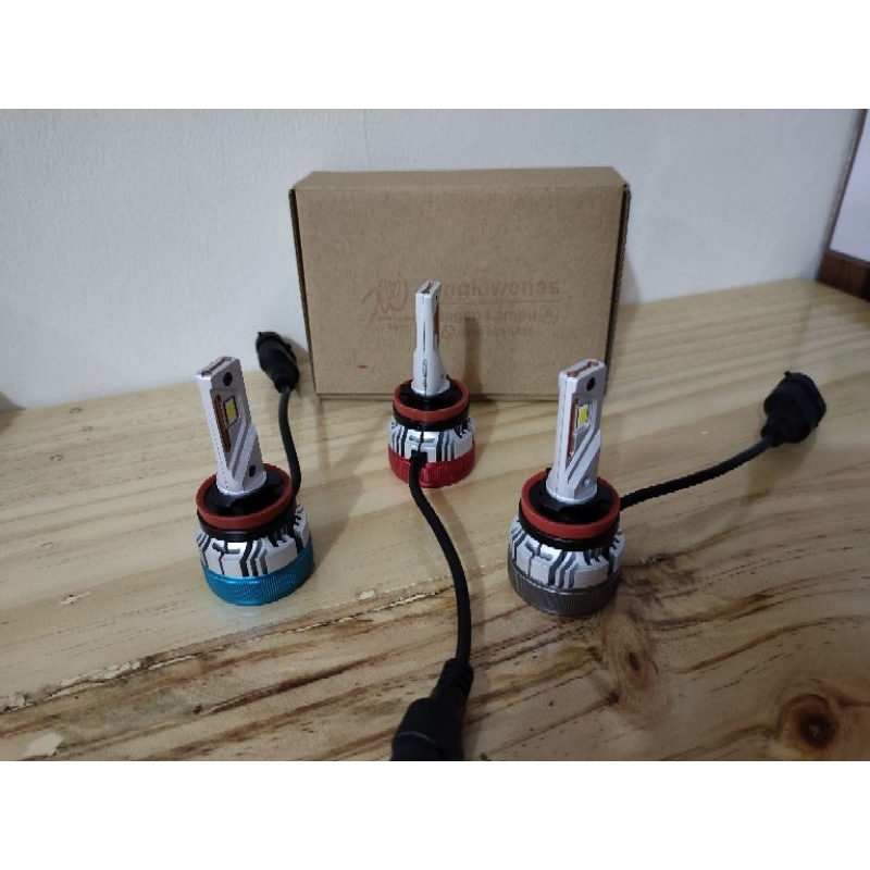 Jual led H8 H9 H11 H16 JL55 55watt real temp 3000kelvin 4300kelvin ...